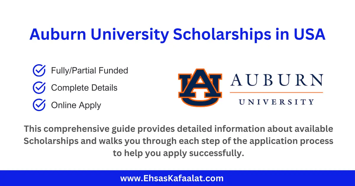 Auburn University Scholarships For International Students 2026
