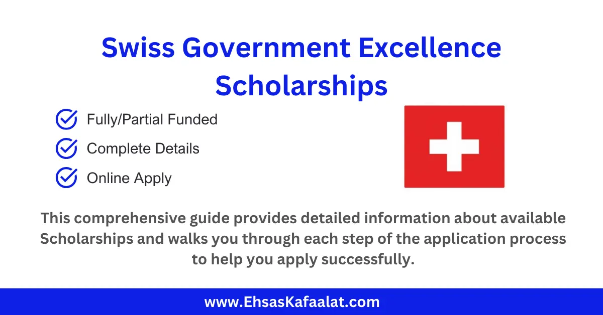 Swiss Government Excellence Scholarships 2026 In Switzerland (Fully Funded)
