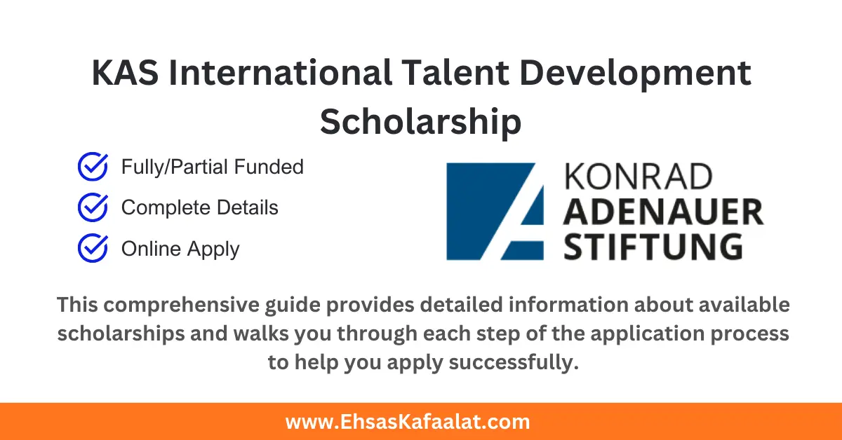 KAS International Talent Development Scholarship 2026 (Fully Funded)