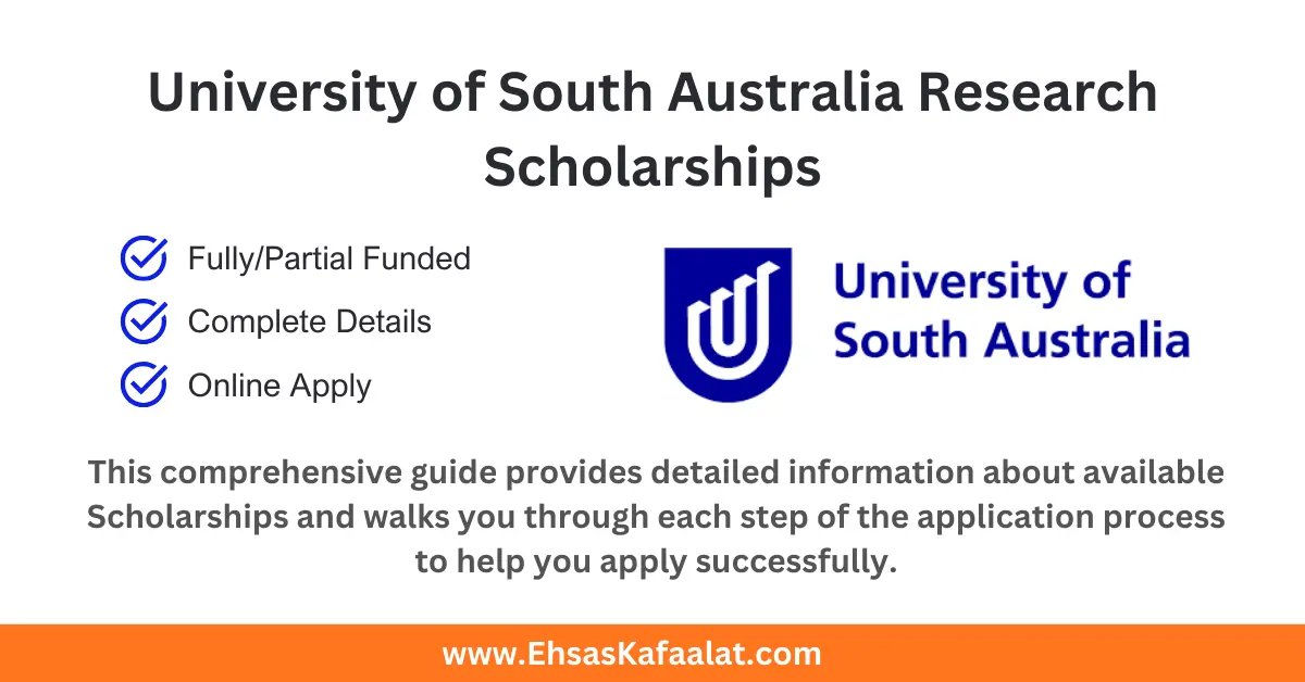 University Of South Australia Research Scholarships 2026 (Fully Funded)