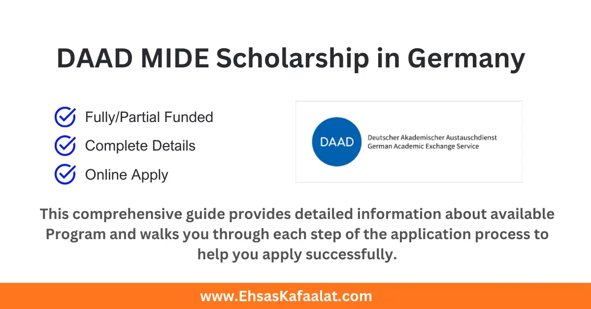 DAAD MIDE Scholarship 2026 In Germany (Fully Funded) | Study In Germany